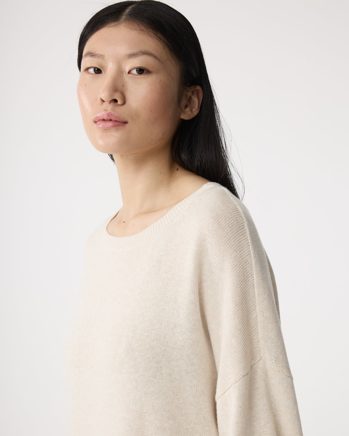 Ilona Pullover | Creme – Knit-ted