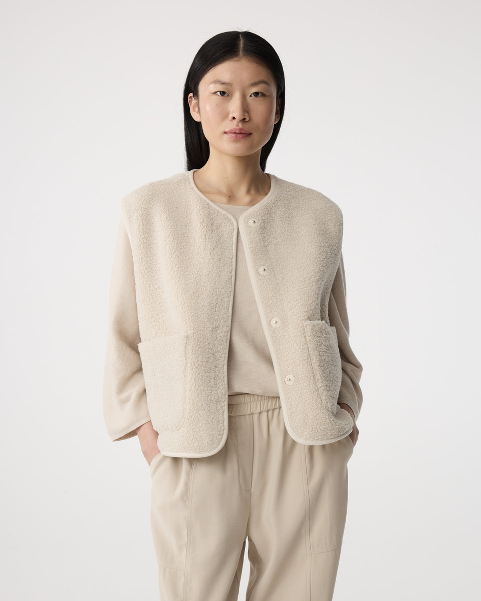 Ted Jacket | Ivory – Knit-ted