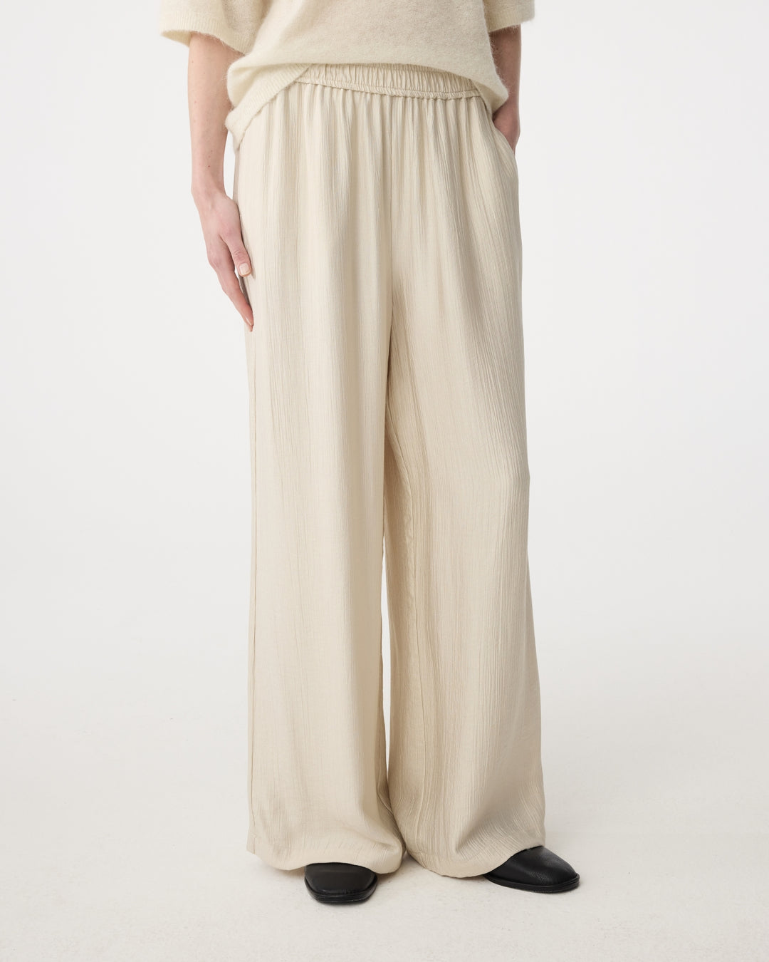 Janou Pants | Creme – Knit-ted