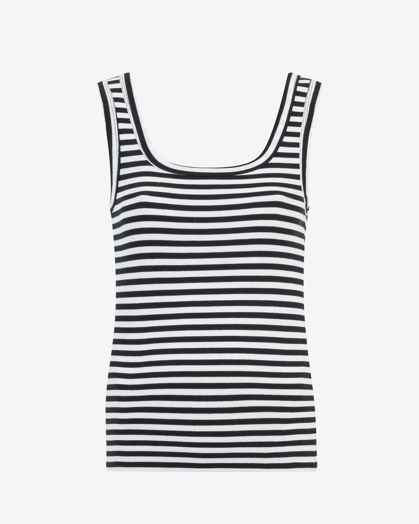 Evi Top | Off White Stripe – Knit-ted